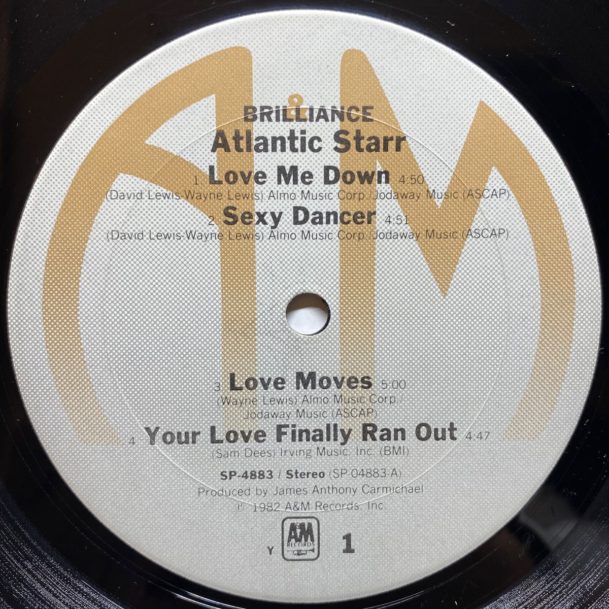 Brilliance - Atlantic Starr | VINYL7 RECORDS