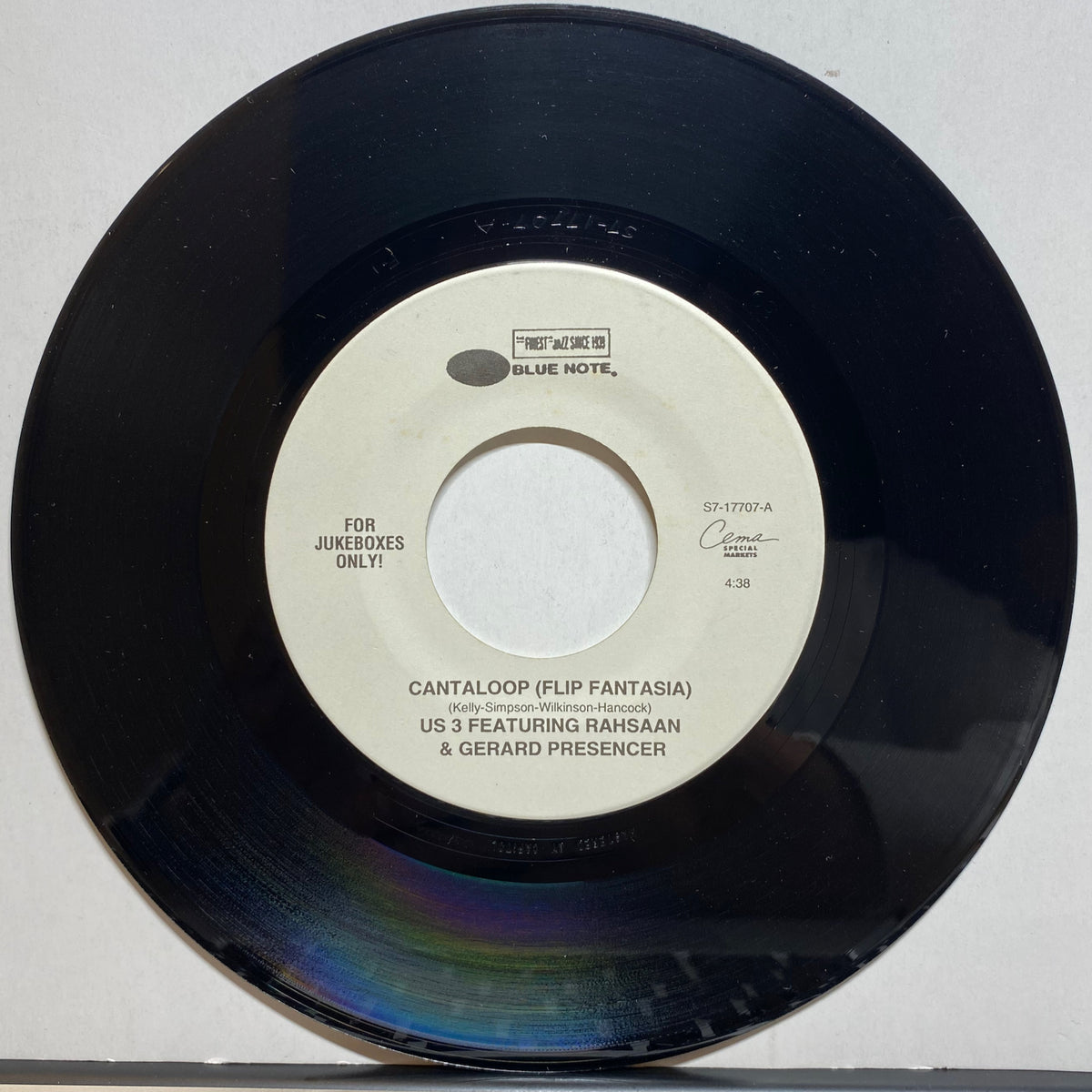 Cantaloop - US 3 Featuring Rahsaan & Gerard Presencer | VINYL7 RECORDS