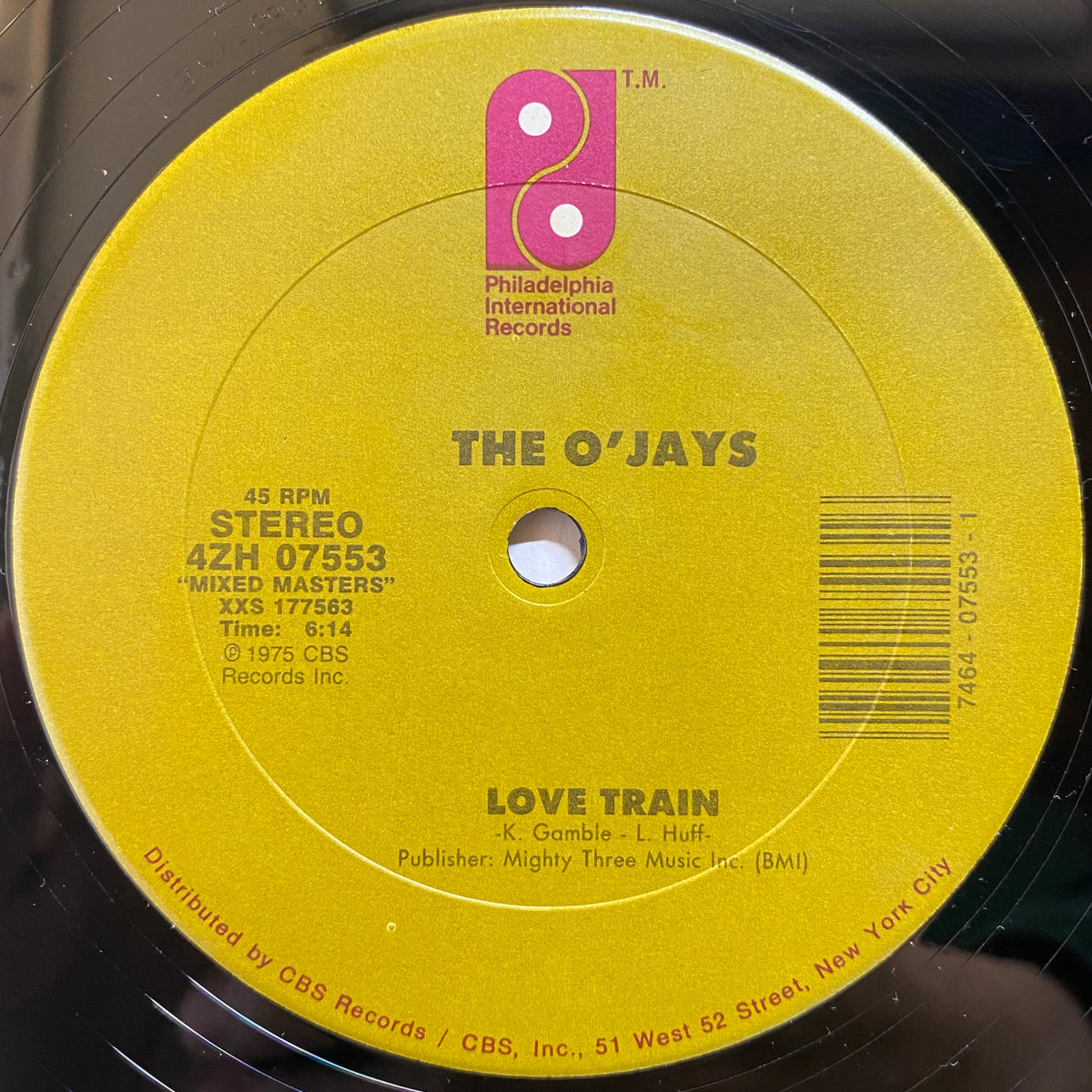 I Love Music / Love Train - O'Jays, The | VINYL7 RECORDS
