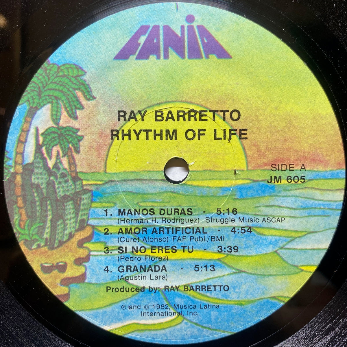 Rhythm Of Life - Ray Barretto Vocal: Ray De La Paz | VINYL7 RECORDS