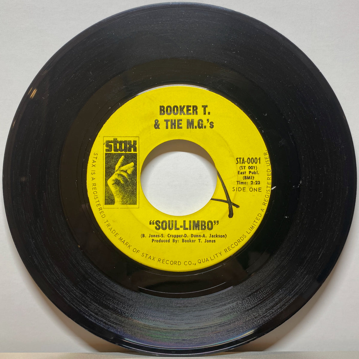 Soul Limbo - Booker T. & The M.G.'s | VINYL7 RECORDS