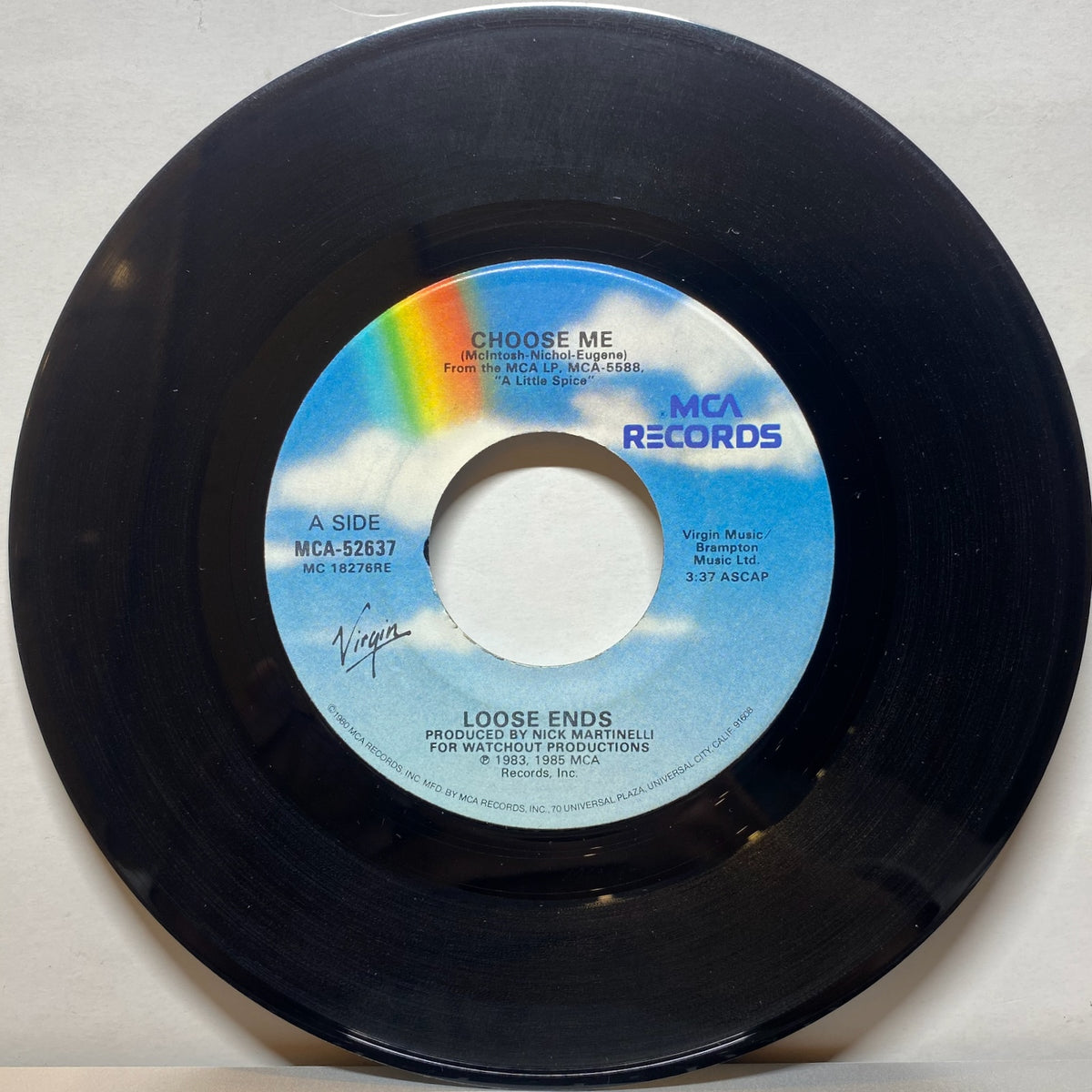 Choose Me - Loose Ends | VINYL7 RECORDS