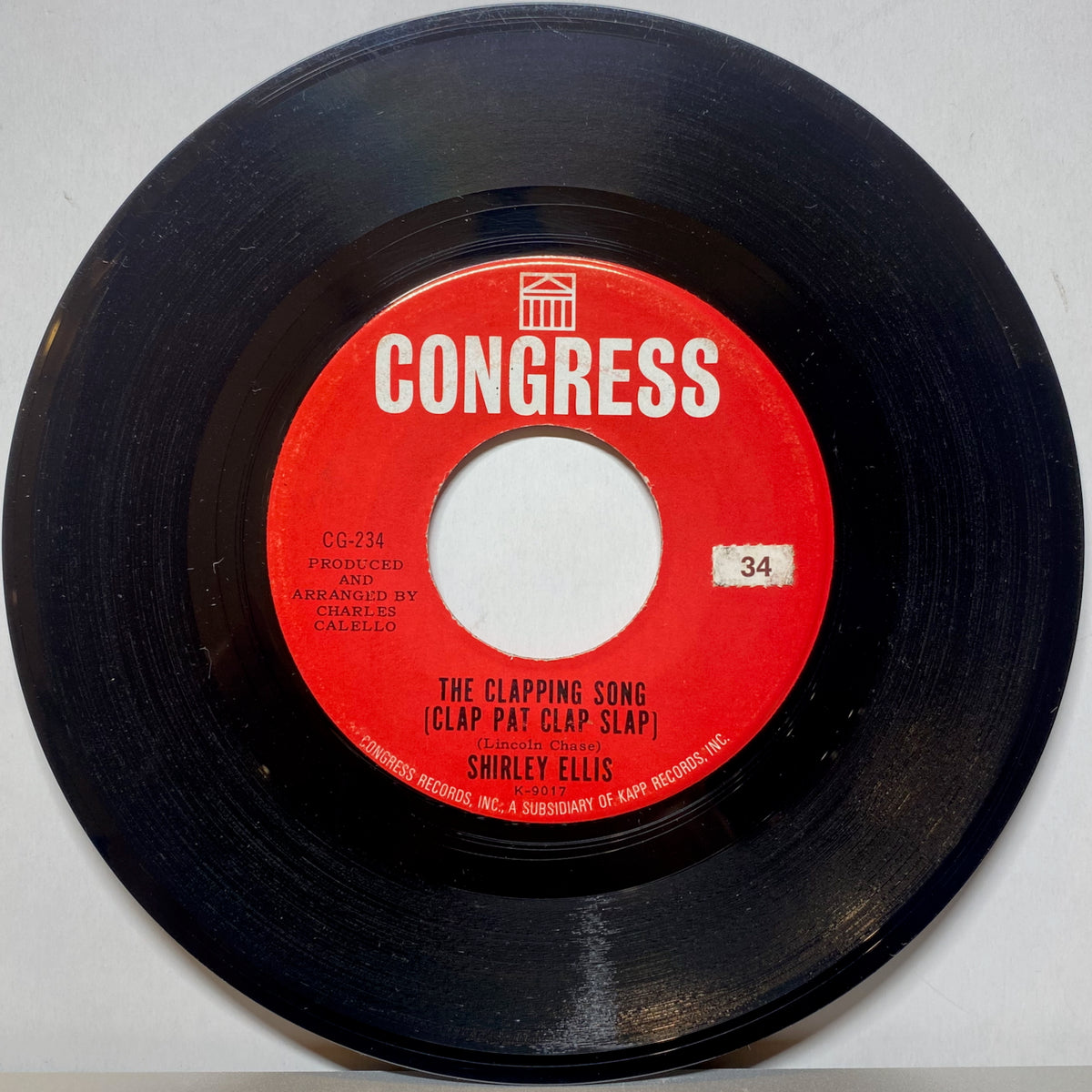 The Clapping Song (Clap Pat Clap Slap) - Shirley Ellis | VINYL7 RECORDS