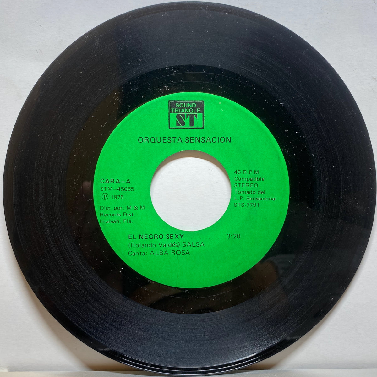 El Negro Sexy - Orquesta Sensacion | VINYL7 RECORDS