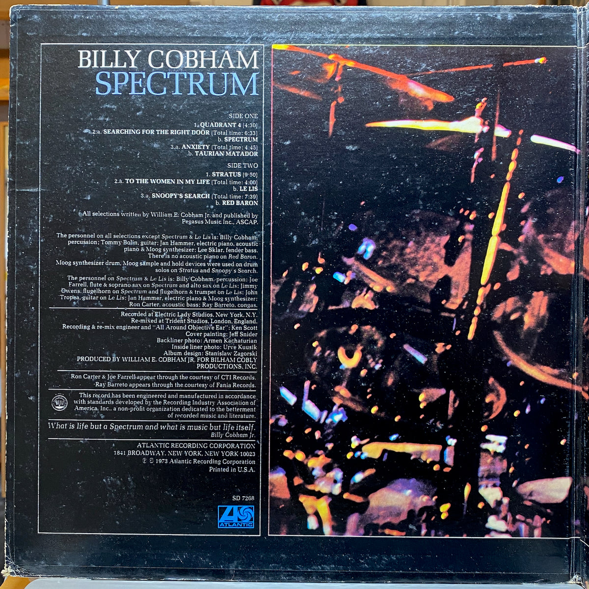 Spectrum - Billy Cobham | VINYL7 RECORDS