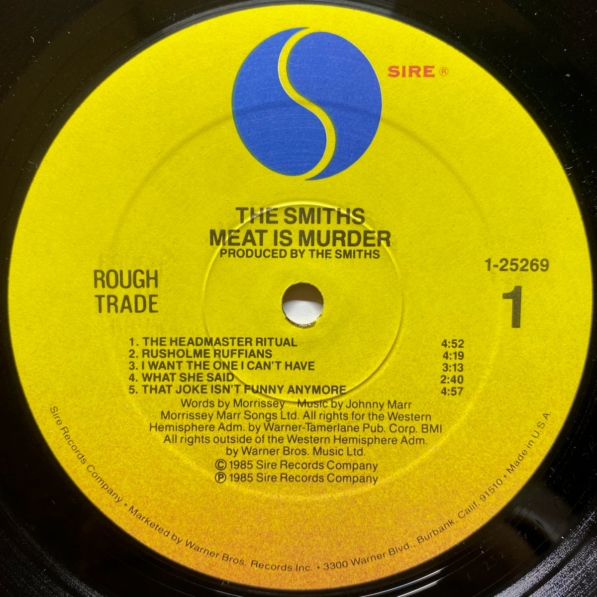 Meat Is Murder - Smiths, The | VINYL7 RECORDS