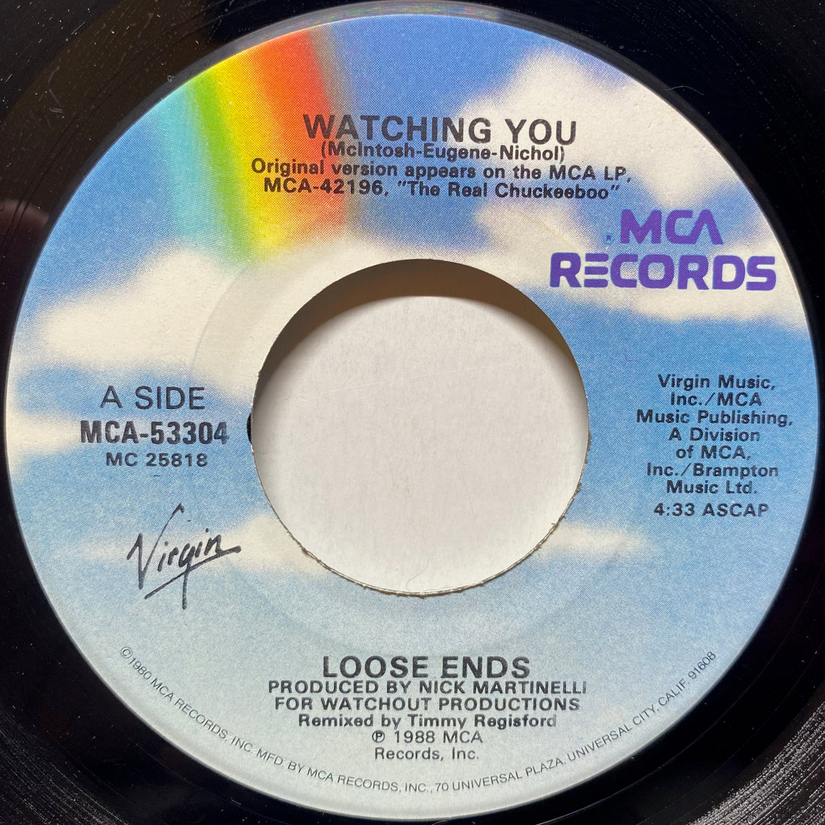 Watching You - Loose Ends | VINYL7 RECORDS