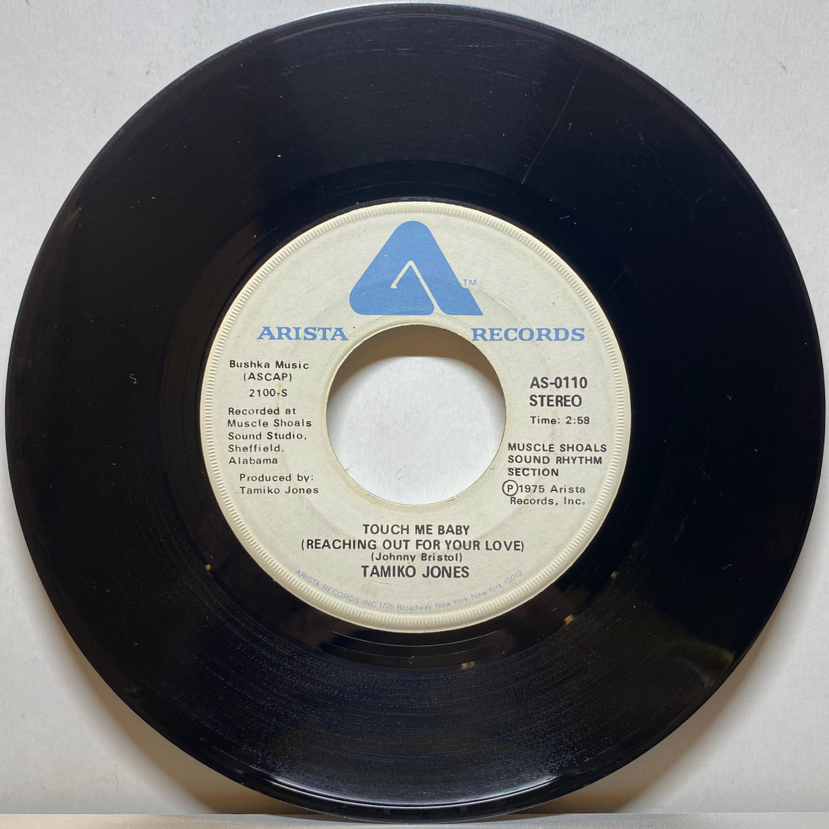 Touch Me baby (Reaching Out For Your Love) - Tamiko Jones | VINYL7 RECORDS