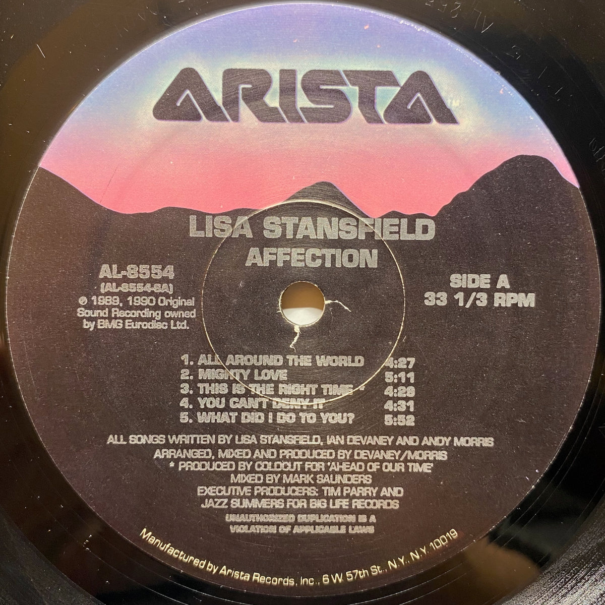 Affection - Lisa Stansfield | VINYL7 RECORDS