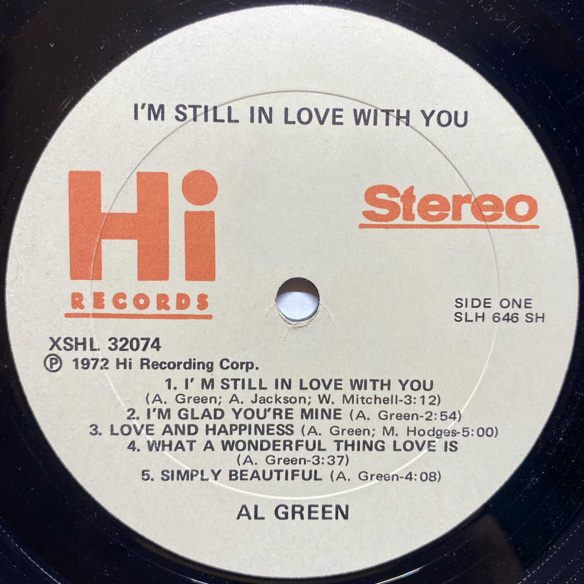 I'm Still In Love With You - Al Green | VINYL7 RECORDS