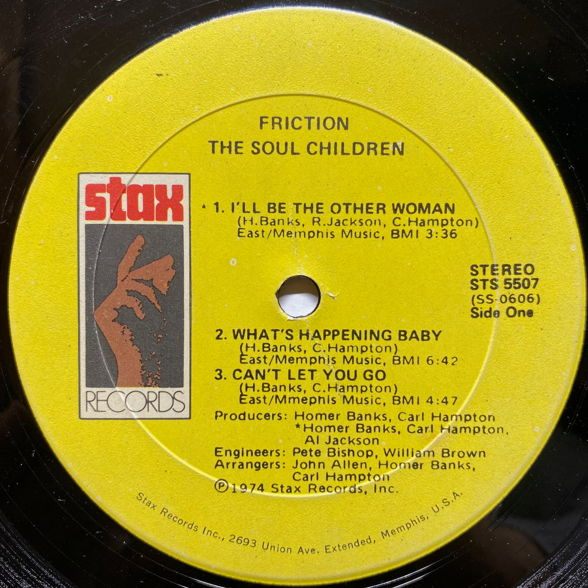 Friction - Soul Children, The | VINYL7 RECORDS