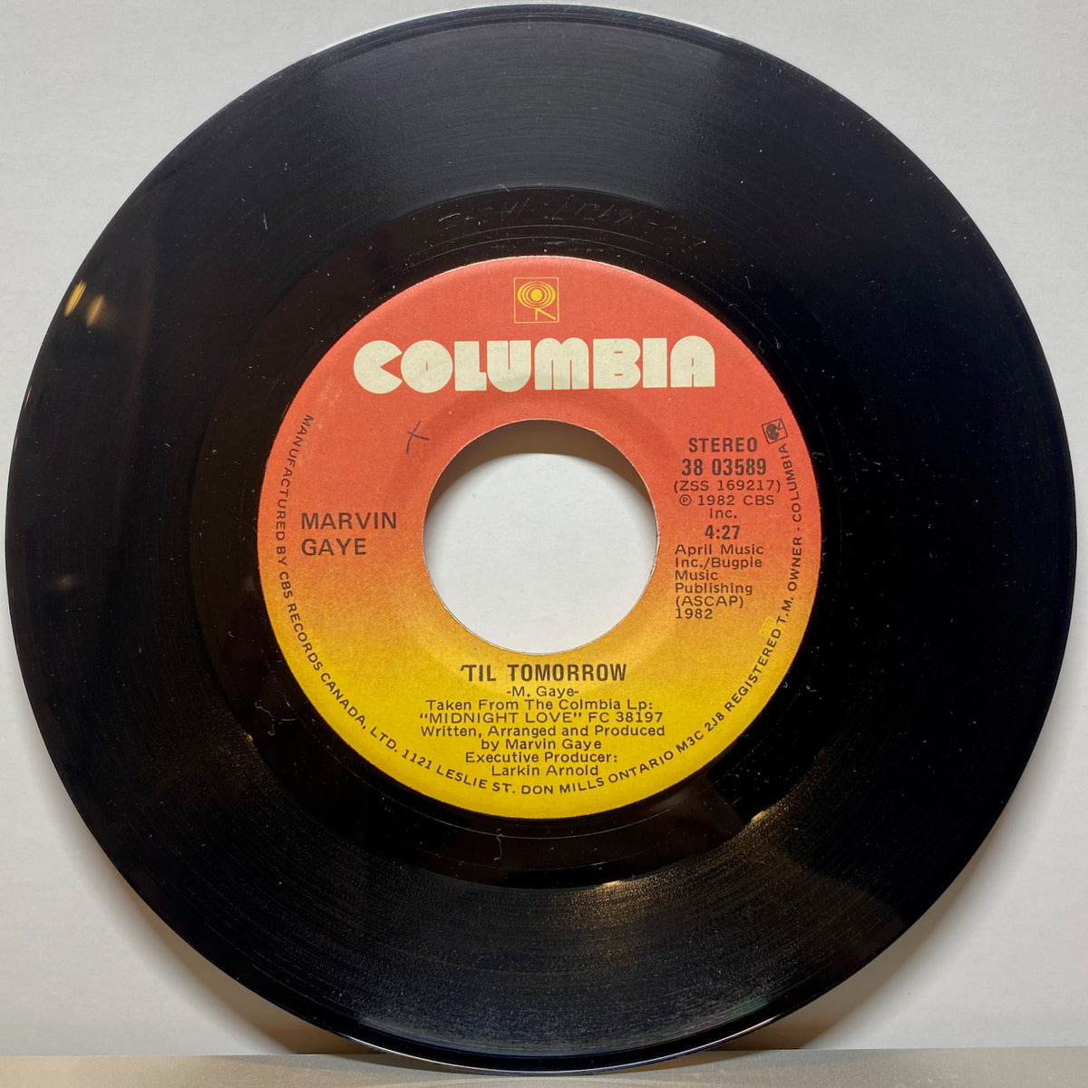 'Til Tomorrow - Marvin Gaye | VINYL7 RECORDS