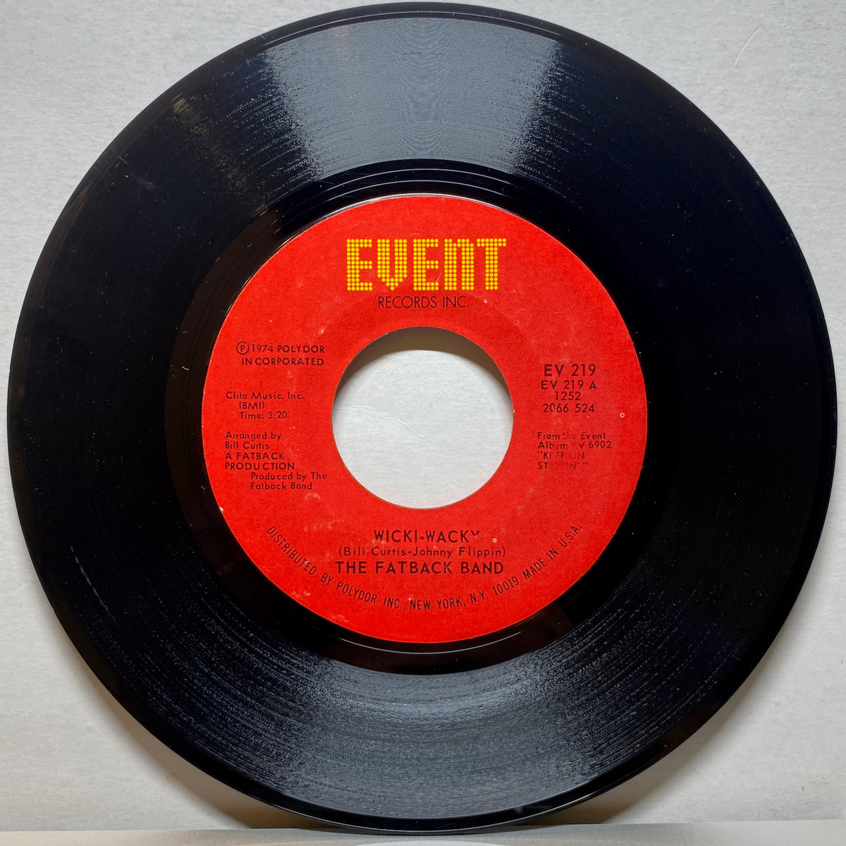 Wicki-Wacky / Can't Fight The Flame - FatBack Band, The | VINYL7 RECORDS