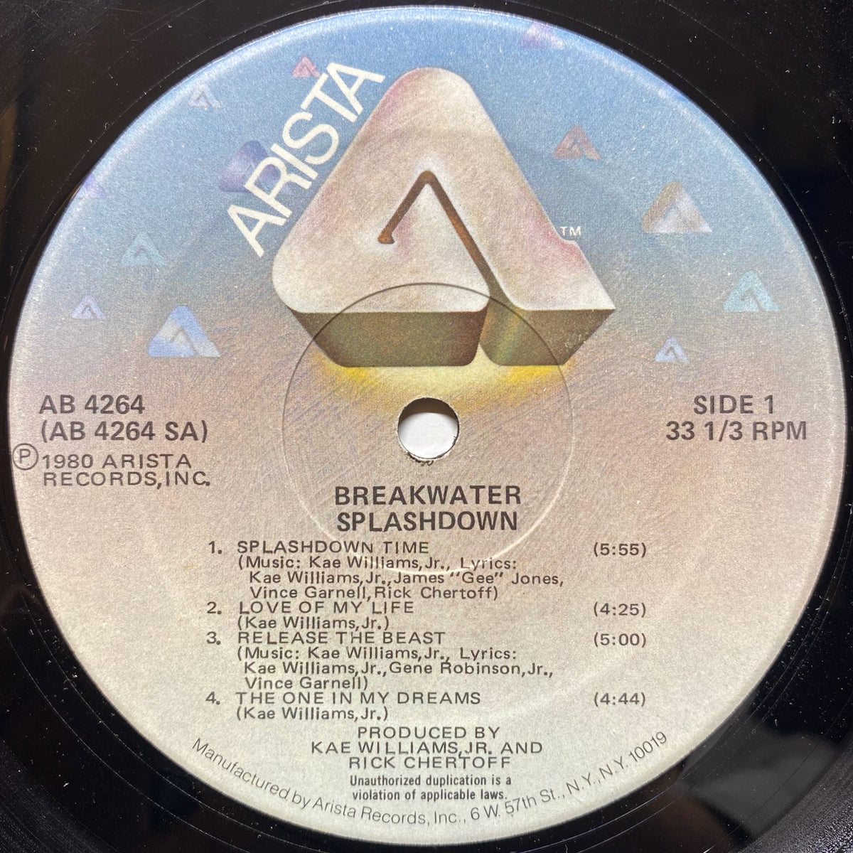 Splashdown - Breakwater | VINYL7 RECORDS