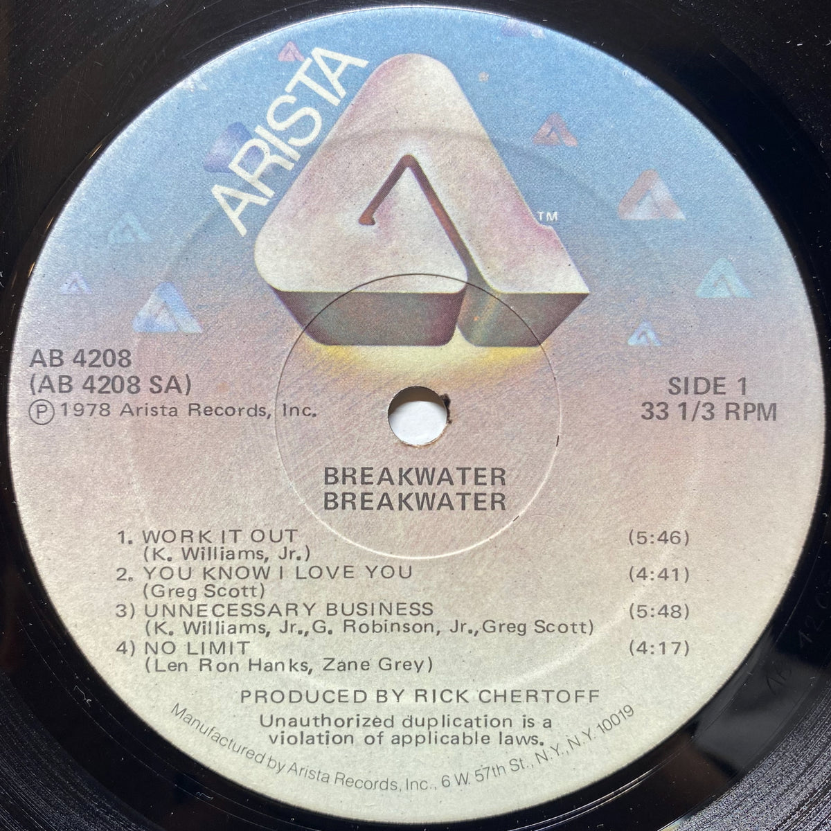 Breakwater - Breakwater | VINYL7 RECORDS