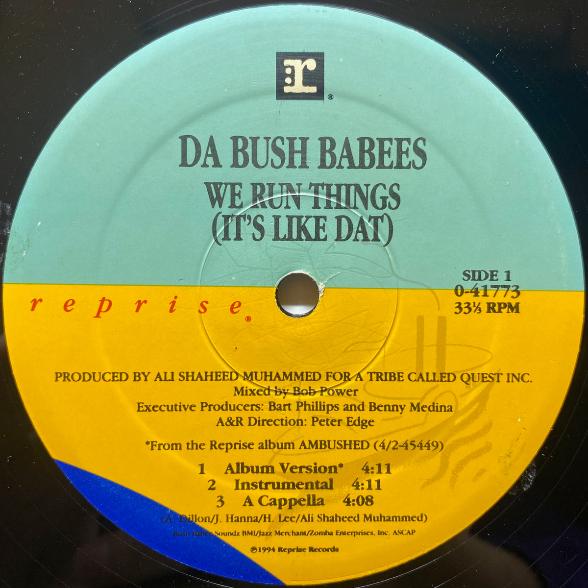 We Run Things (It's Like Dat) / Original - Da Bush-Babees | VINYL7 RECORDS
