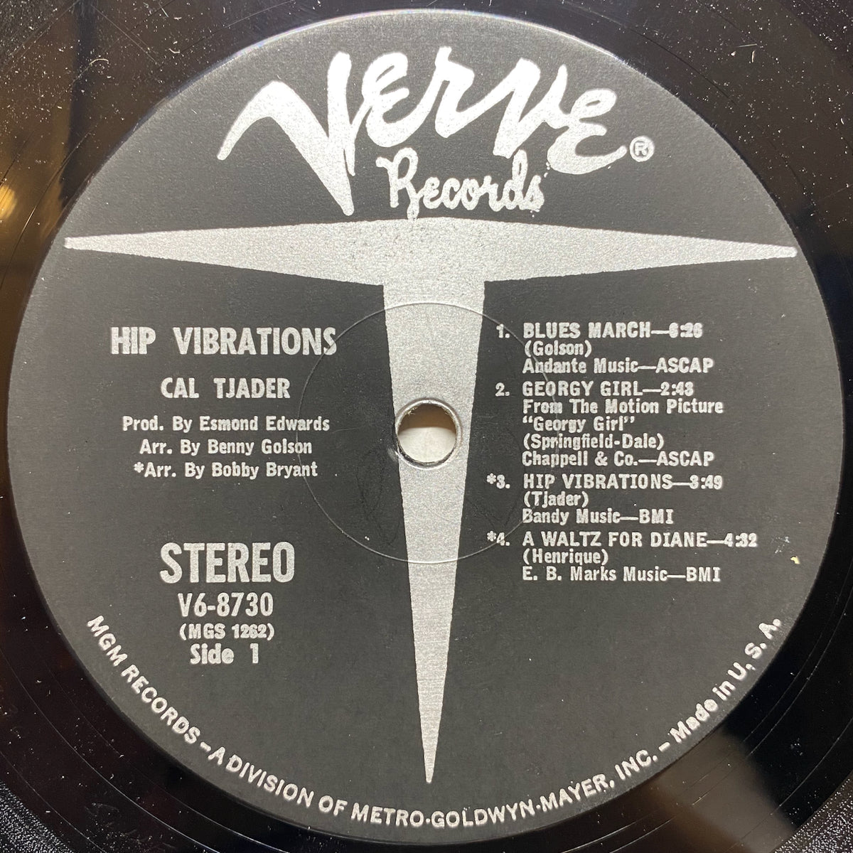 Hip Vibrations - Cal Tjader | VINYL7 RECORDS
