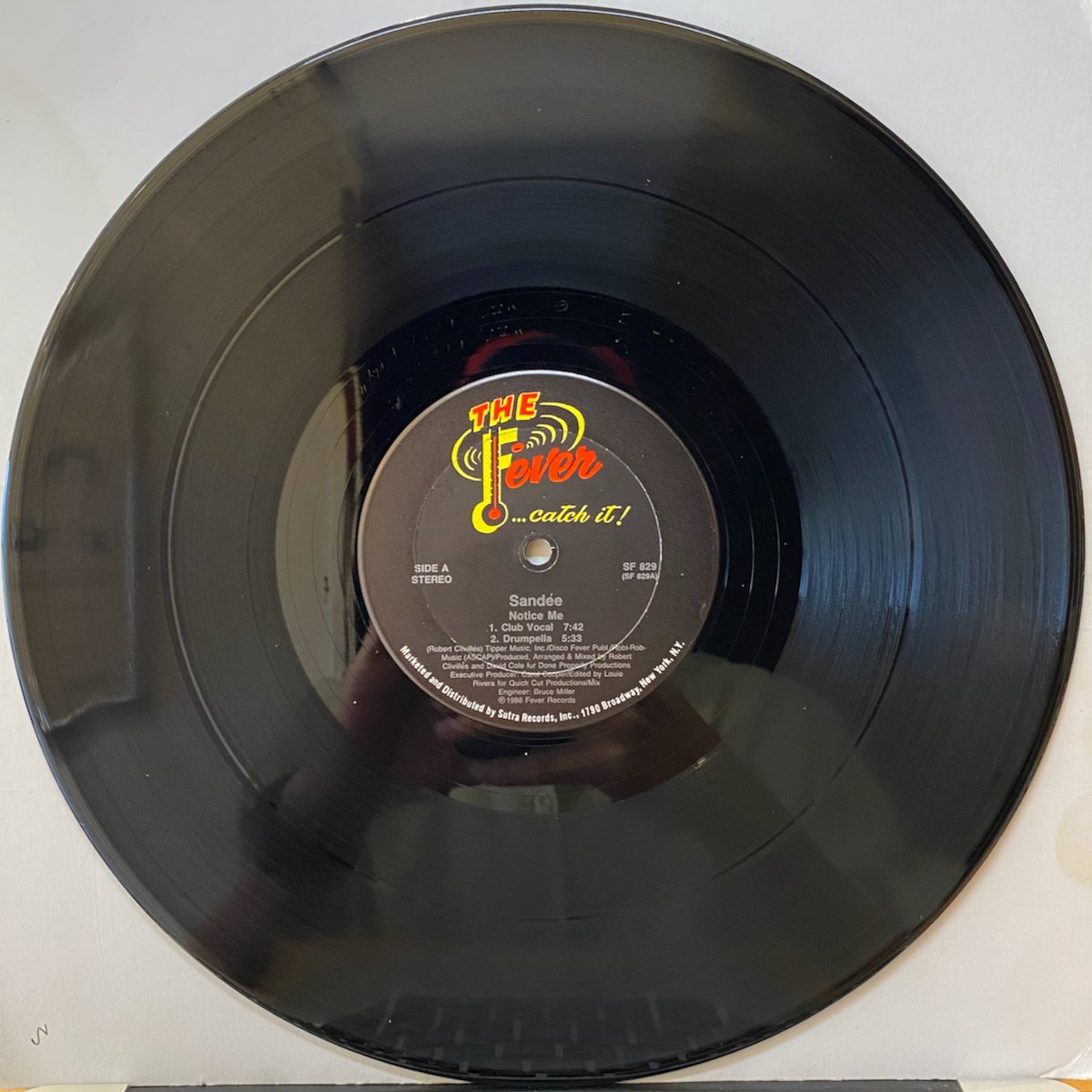 Notice Me - Sandée | VINYL7 RECORDS