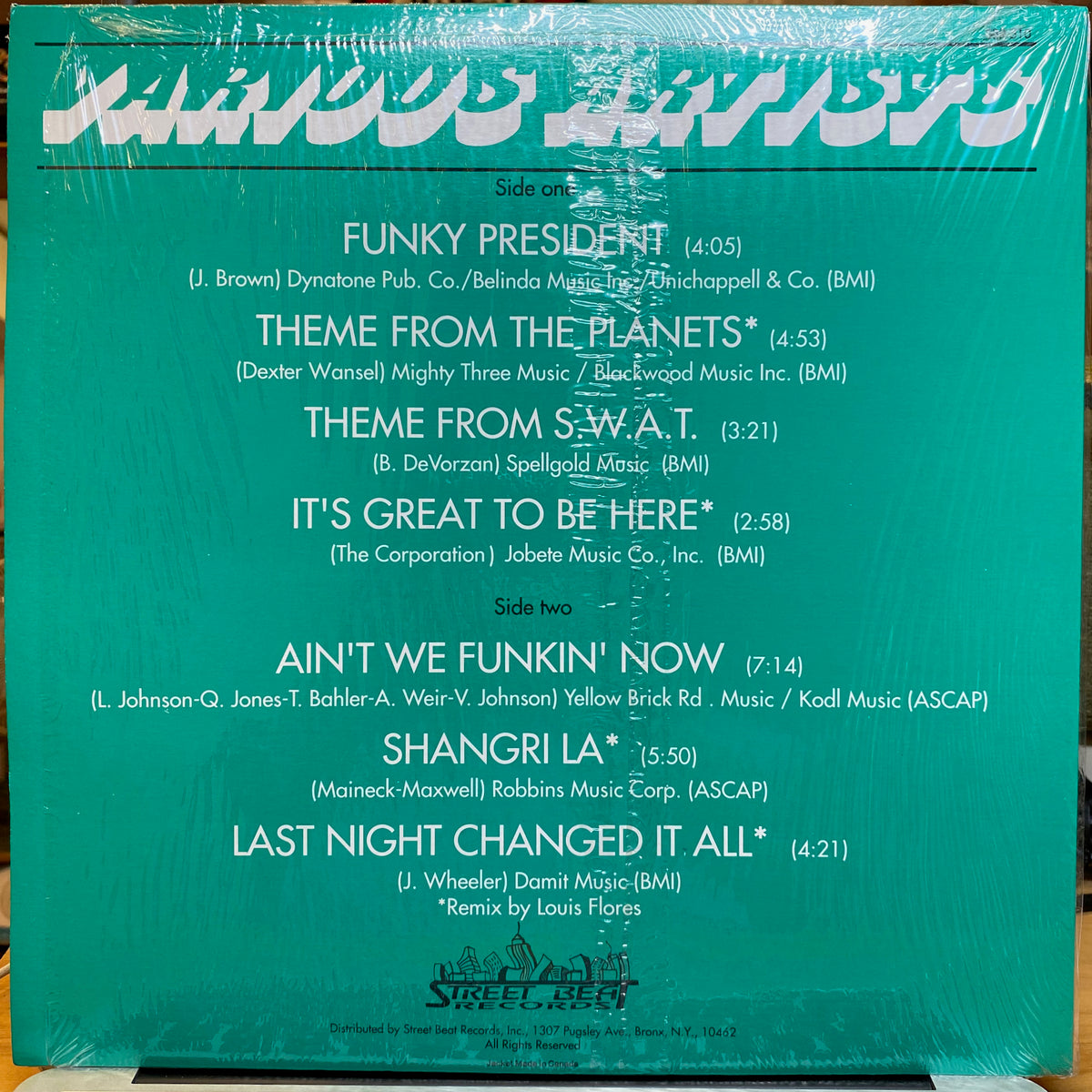 Ultimate Breaks & Beats (SBR 510) - Various Artists | VINYL7 RECORDS