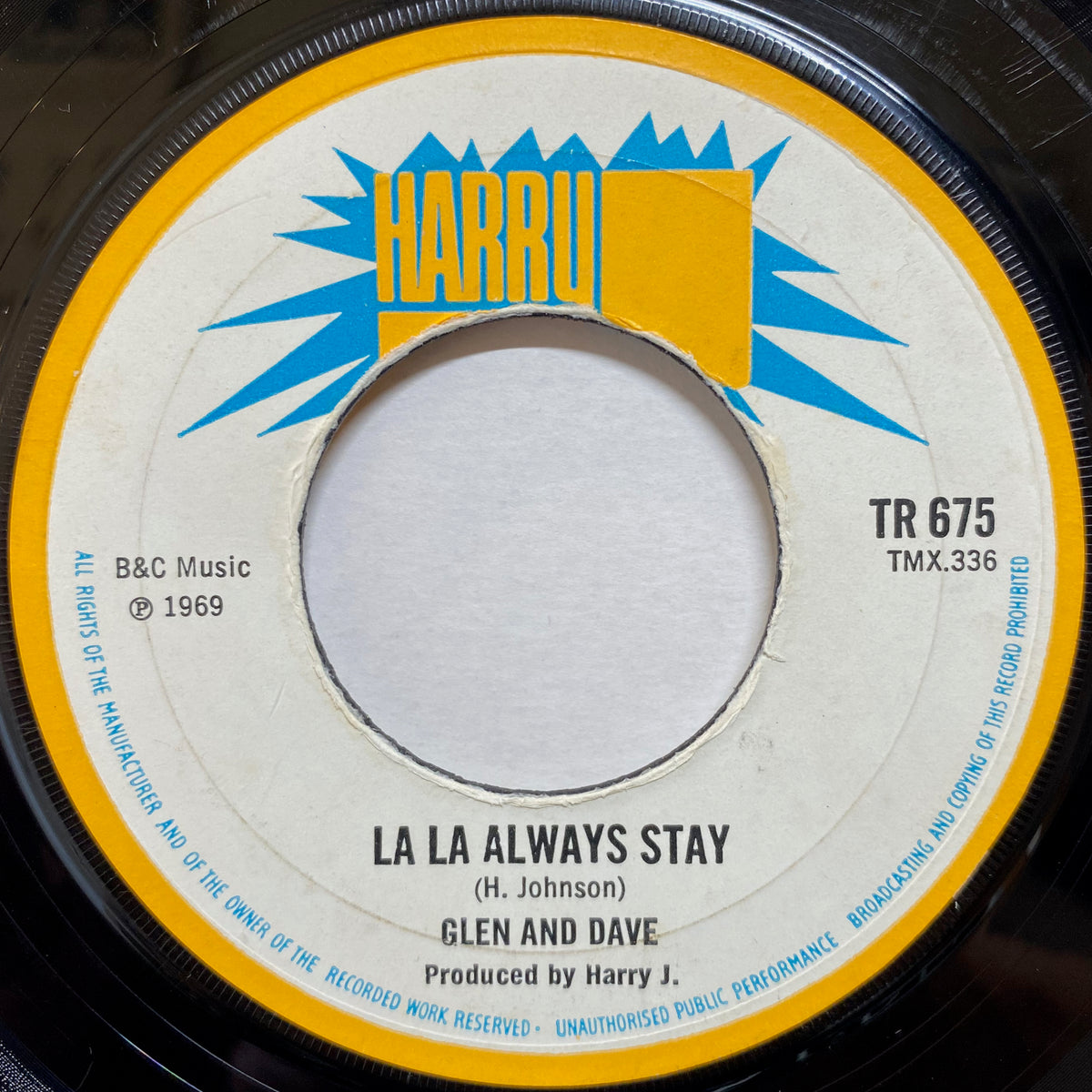 Liquidator / La La Always Stay - Harry J. All Stars / Glen And Dave ...