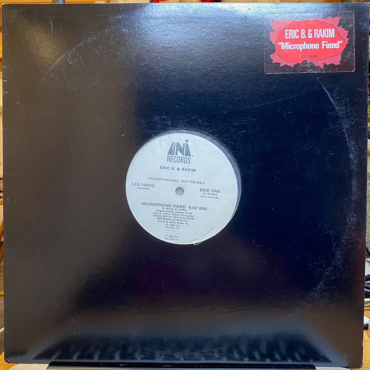 Microphone Fiend - Eric B. & Rakim | VINYL7 RECORDS