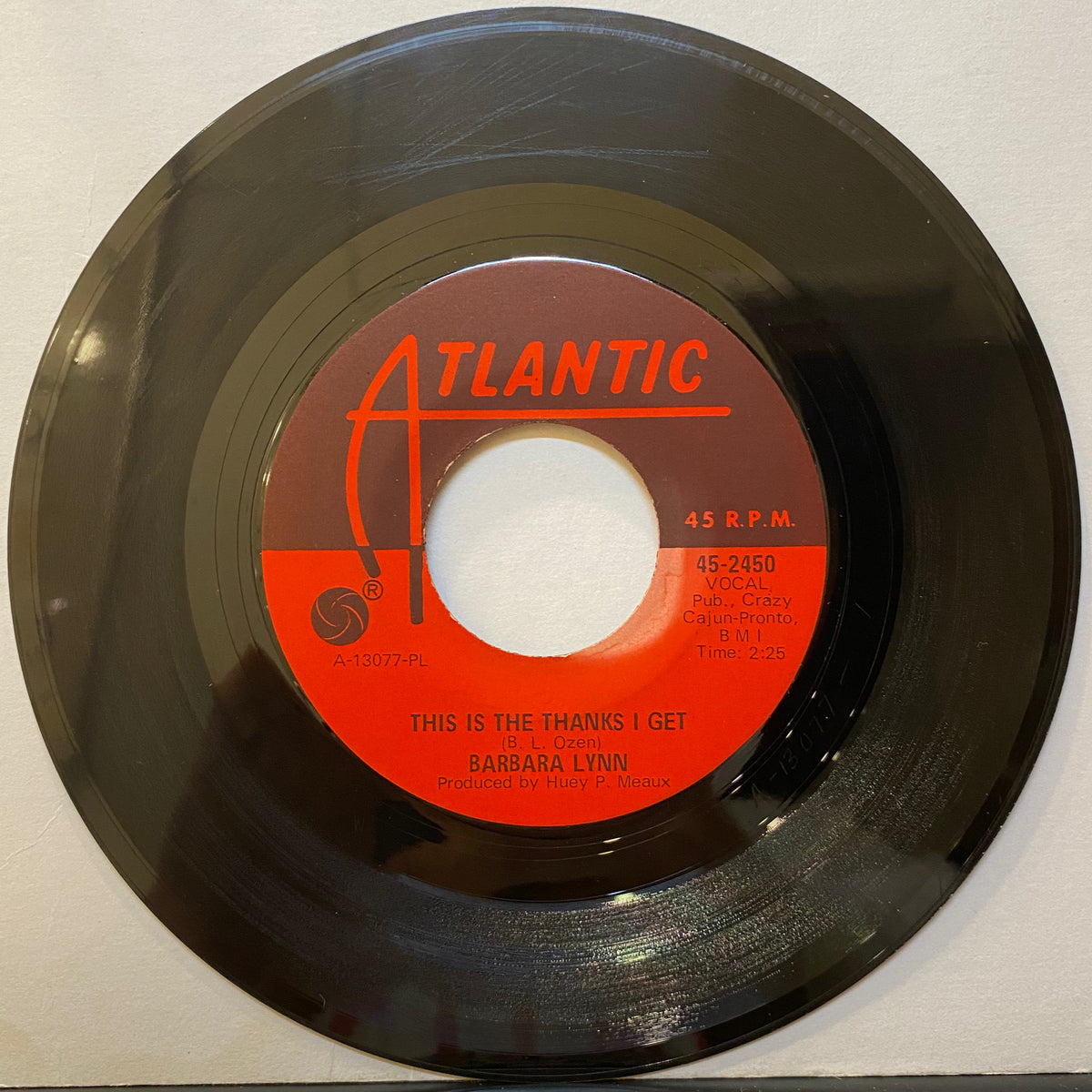 This Is The Thanks I Get - Barbara Lynn | VINYL7 RECORDS