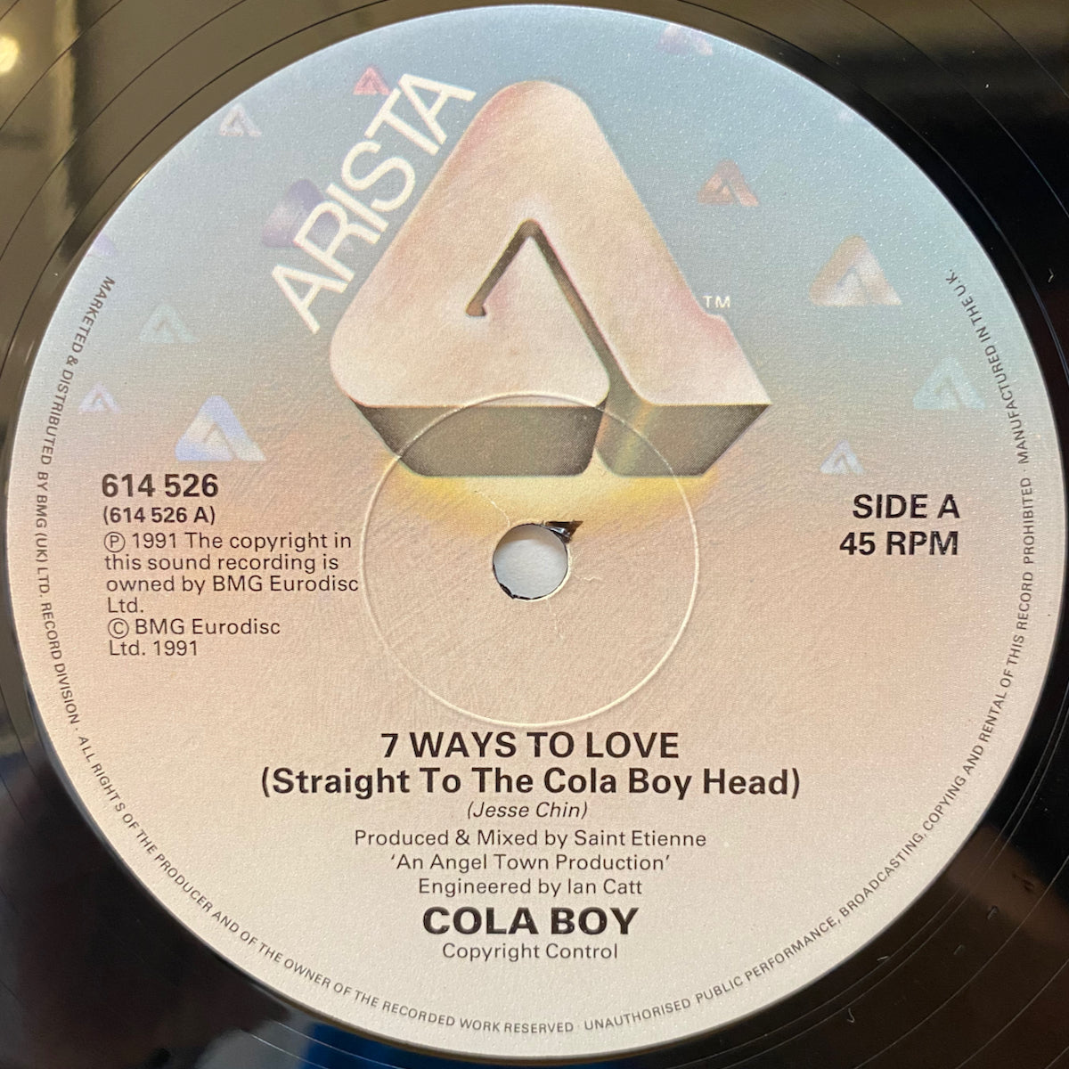 7 Ways To Love - Cola Boy | VINYL7 RECORDS