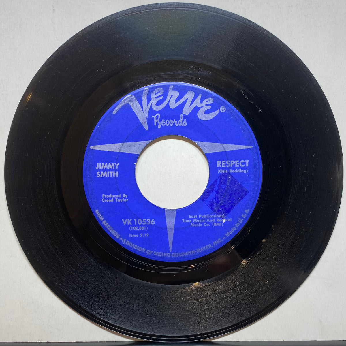 Respect - Jimmy Smith | VINYL7 RECORDS