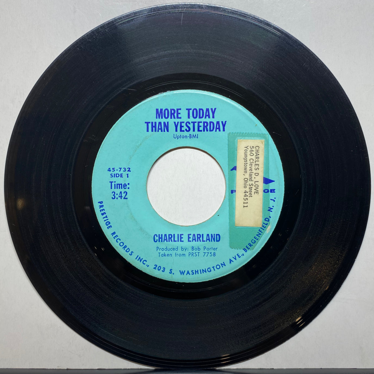 More Today Than Yesterday / The Mighty Burner - Charlie Earland ...