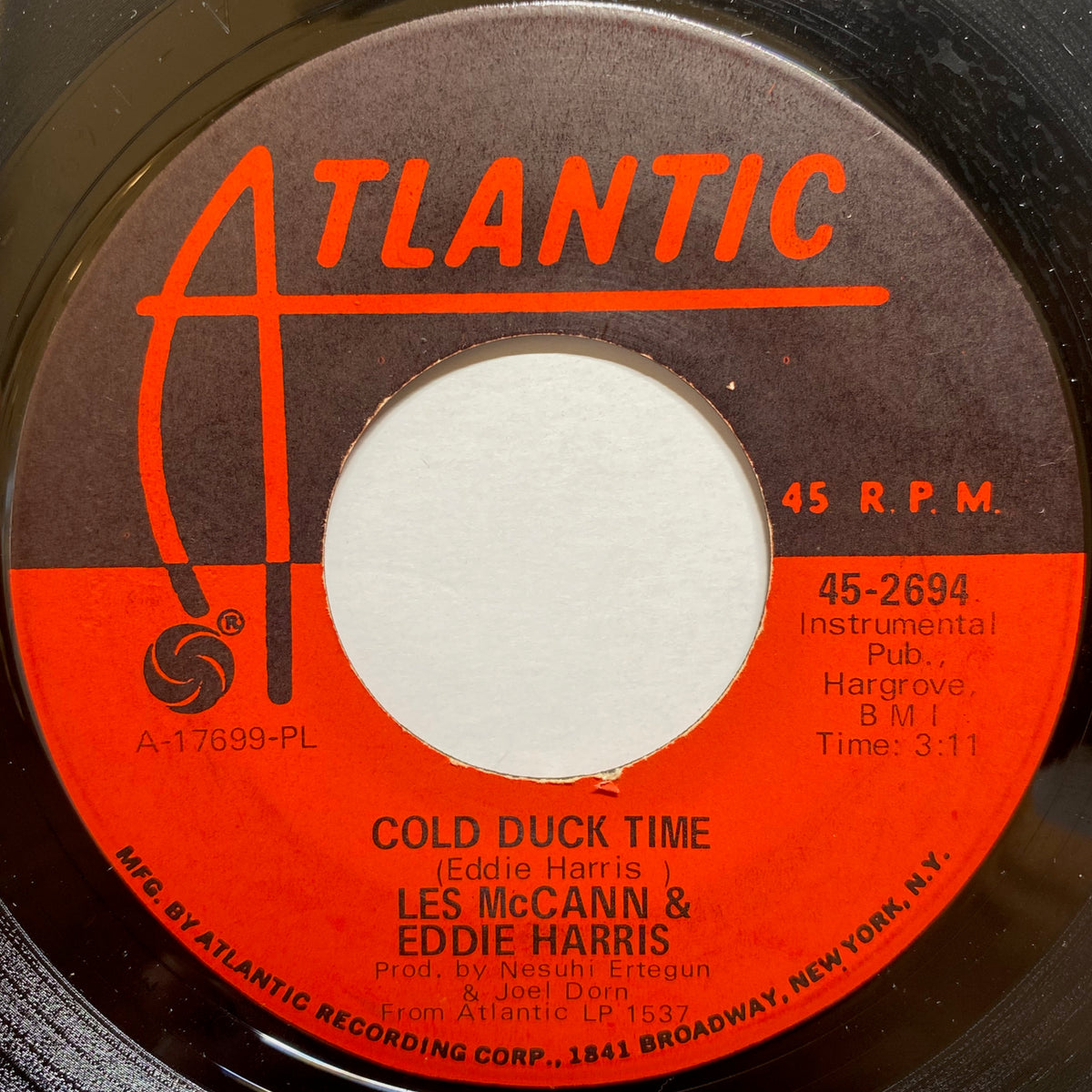 Compared To What - Les McCann & Eddie Harris | VINYL7 RECORDS