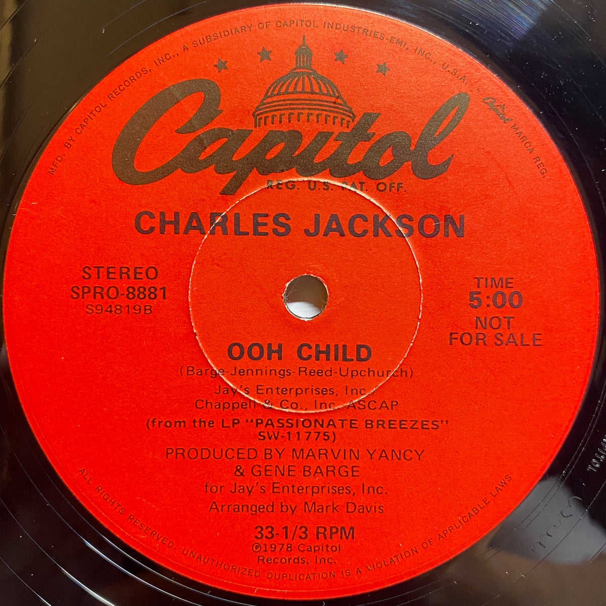 Ooh Child / Shake Your Body (It's The Joint) - Charles Jackson / Gary ...