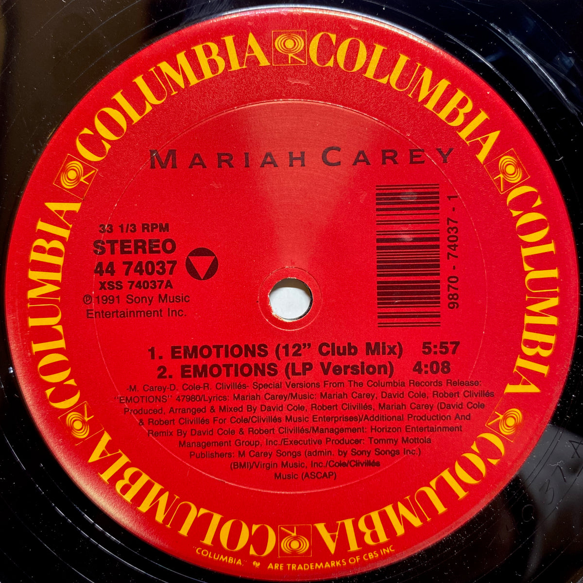 Emotions - Mariah Carey | VINYL7 RECORDS
