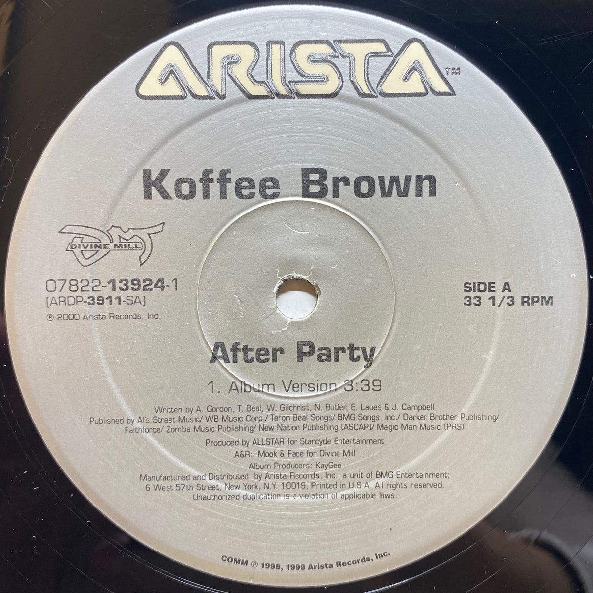 After Party - Koffee Brown | VINYL7 RECORDS