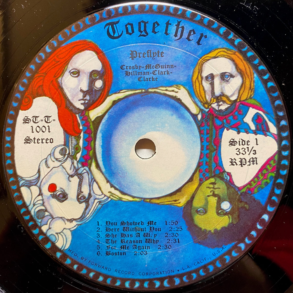 Preflyte - David Crosby, Jim McGuinn, Chris Hillman, Gene Clark ...