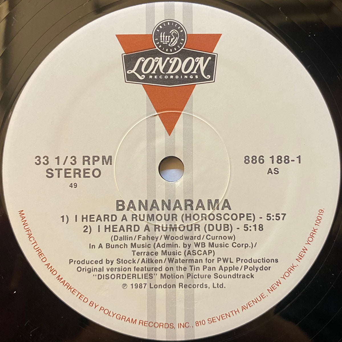 I Heard A Rumour - Bananarama | VINYL7 RECORDS