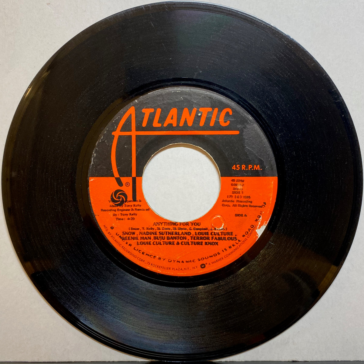 Anything For You - Snow, Nadine Sutherland, Louie Culture, Beenie Man ...