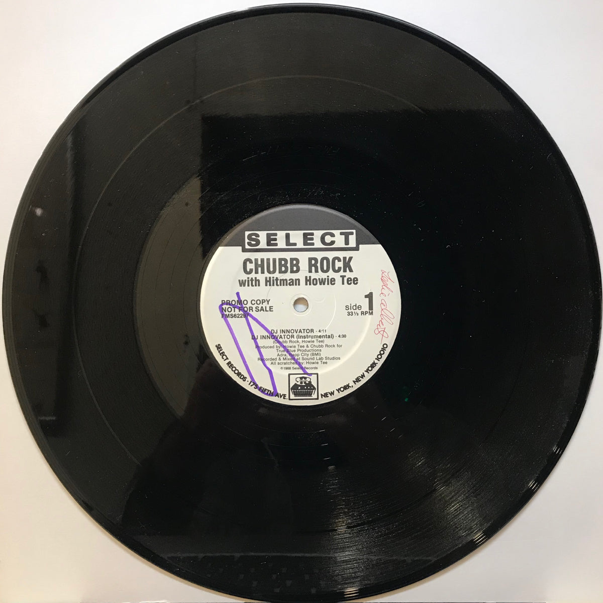 DJ Innovator - Chubb Rock With Hitman Howie Tee | VINYL7 RECORDS